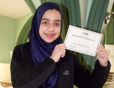 Student at Mansfield's Al-Noor Academy knows her math | Local News ...
