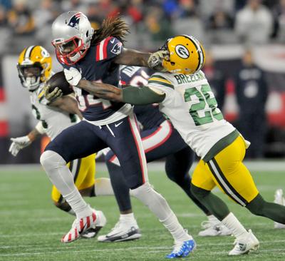 Pats' Patterson carrying the most in new running back role | Local ...