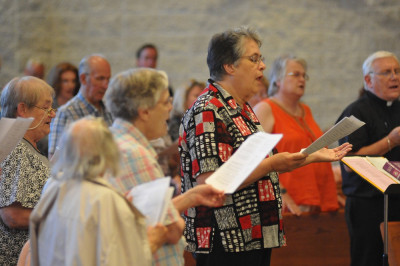 Opening night of LaSalette Shrine's tent revival draws big crowd ...