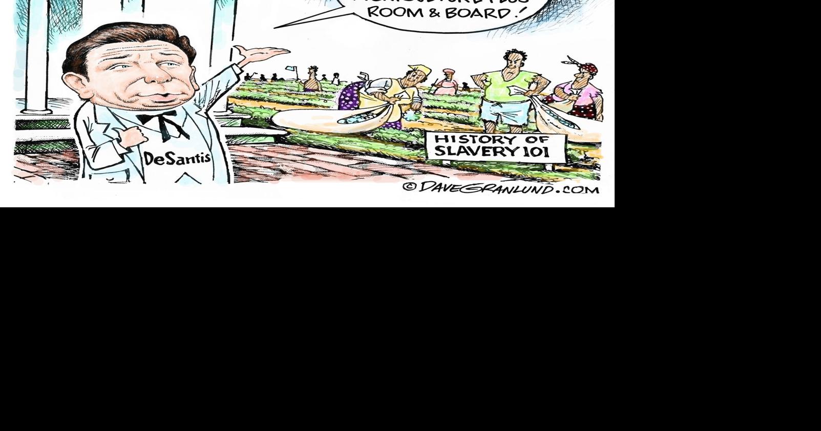 Color edit toon DeSantis Slavery benefits | Uploaded Photos ...