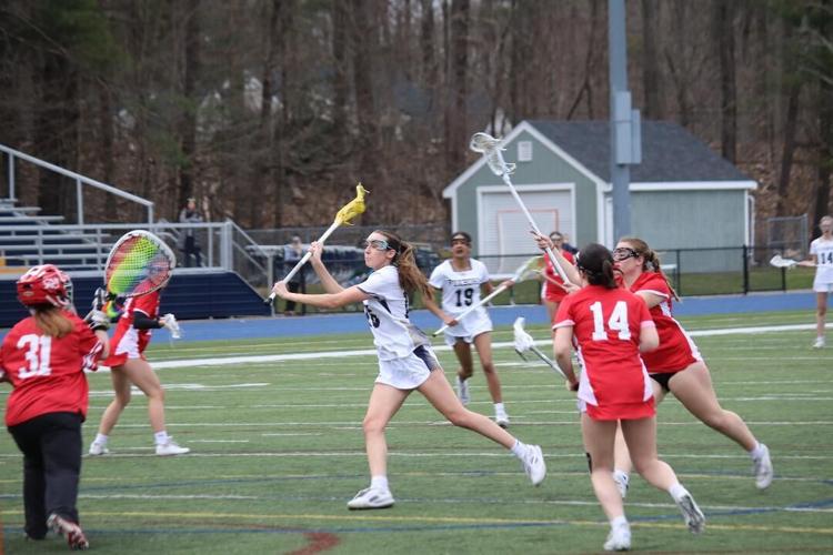 H.S. GIRLS LACROSSE: Noone, Beigel, Riley shoulder Foxboro over D-S | Sports | thesunchronicle.com