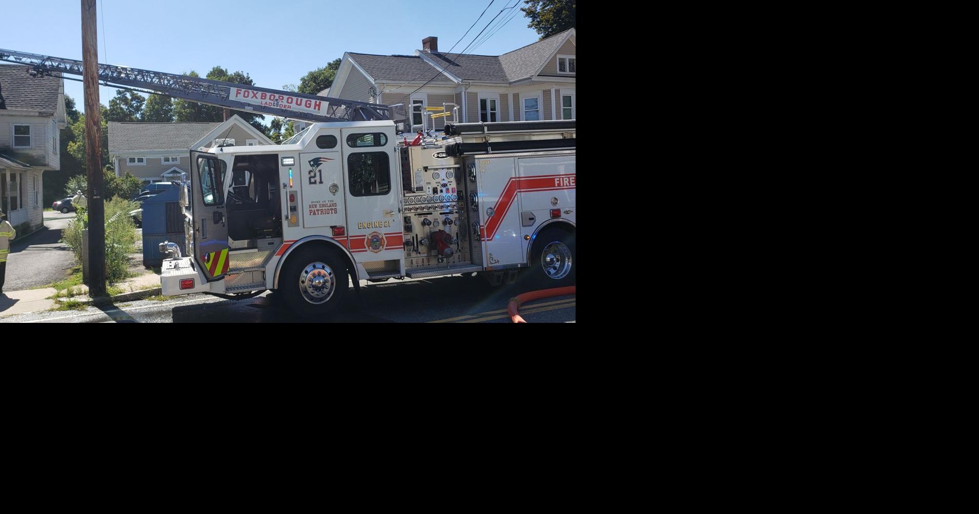 Foxboro firefighters quickly douse downtown apartment fire | Local News ...