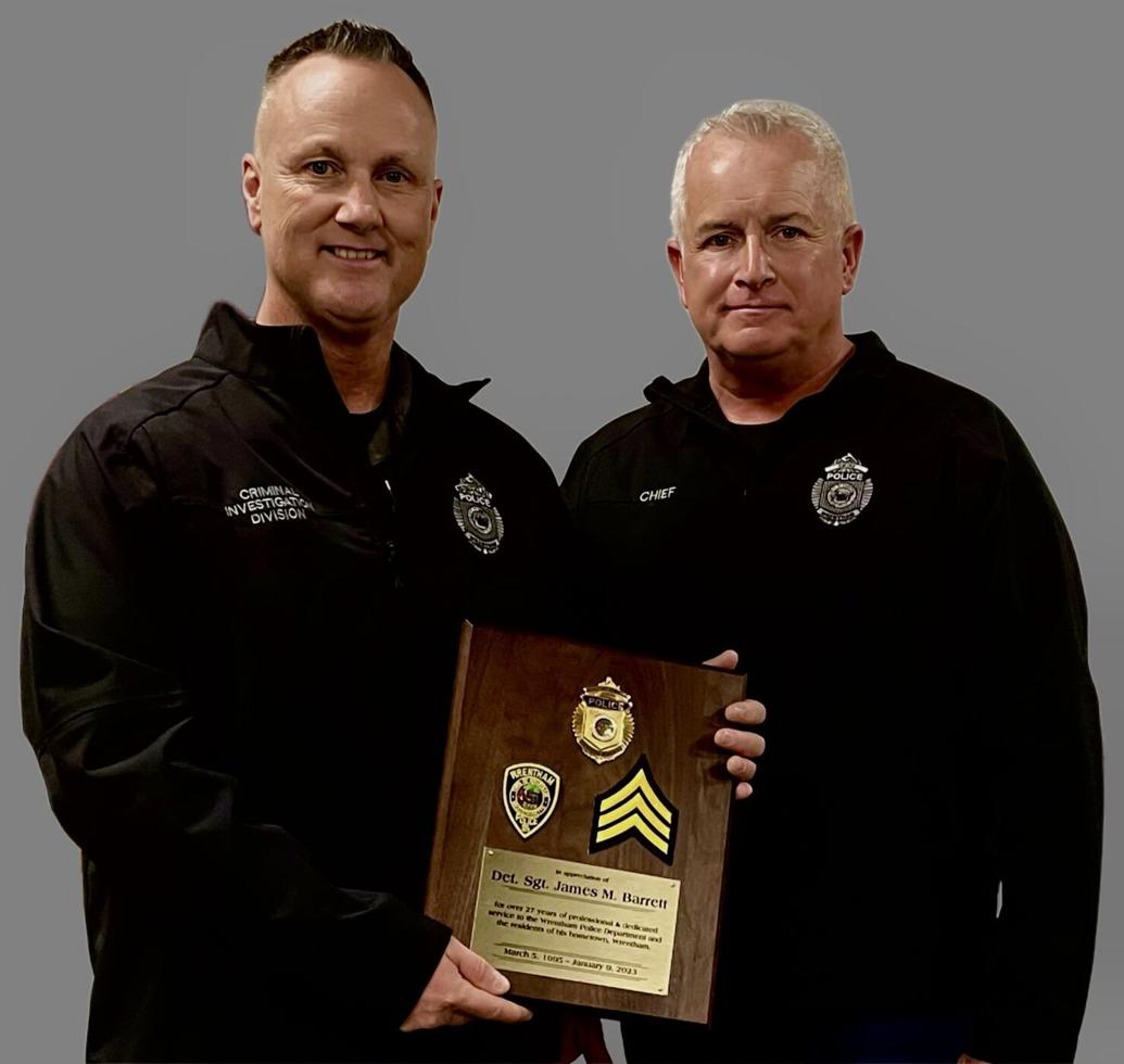 Longtime Wrentham police officer moving on to become lieutenant in ...