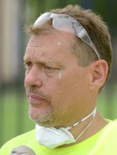 Volunteers Erect New Concession Stand at A.H.S. | Gallery ...