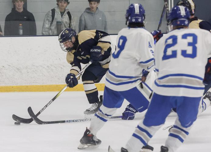H.S. BOYS HOCKEY: Melanson scores hat trick as Foxboro overtakes ...