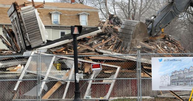 Falk's Building Razed | Gallery | thesunchronicle.com