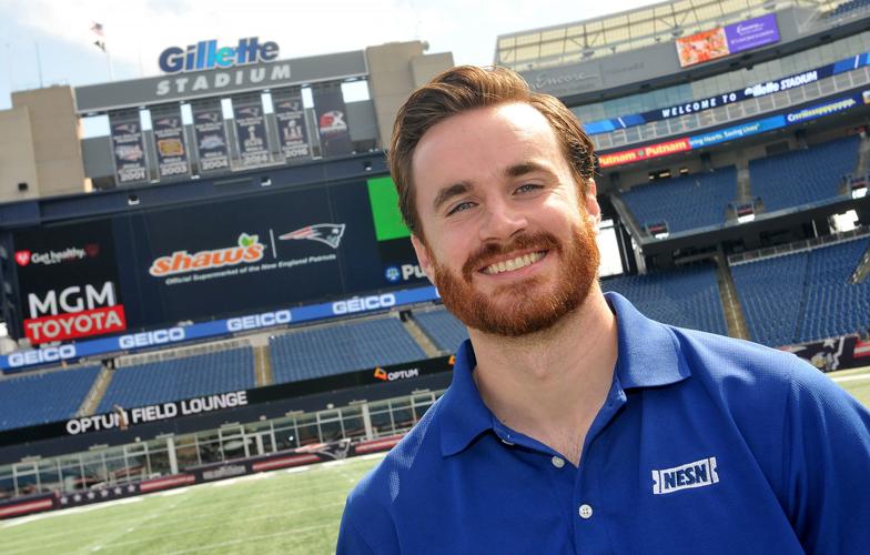 Wrentham native Zack Cox feels right at home covering the New England ...