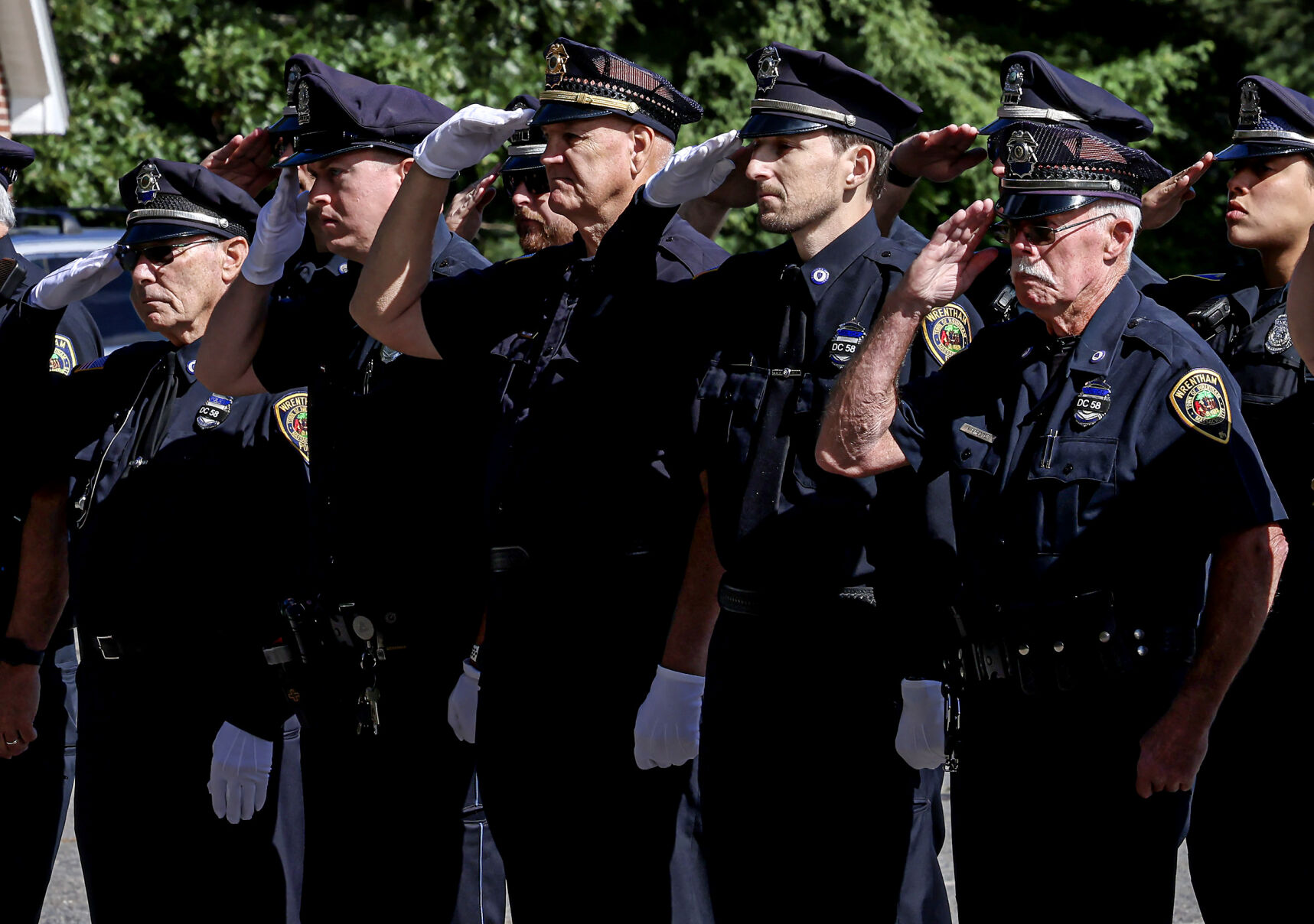 Funeral for Wrentham Deputy Police Chief George Labonte | Gallery ...