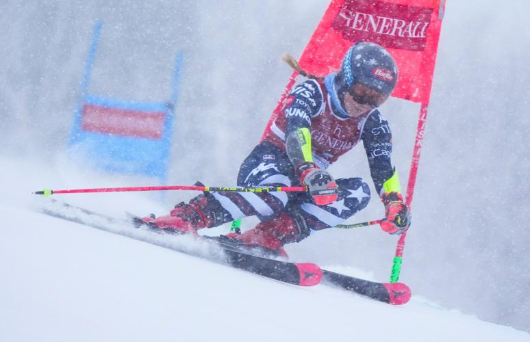 Julia Scheib of Austria uses strong final run to win giant slalom ...