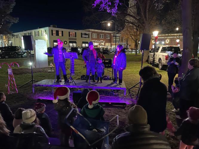Light Uptown draws big crowd to Foxboro Common | Local News ...