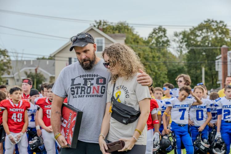 North Attleboro remembers Leo Larocque on football field he loved ...