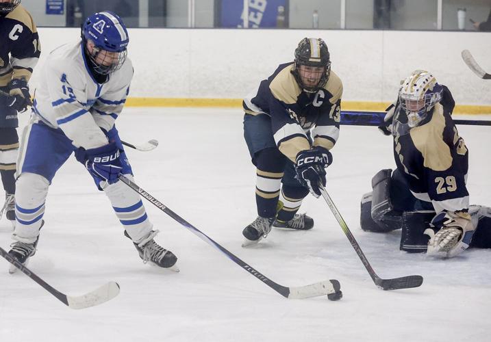 H.S. BOYS HOCKEY: Melanson scores hat trick as Foxboro overtakes ...