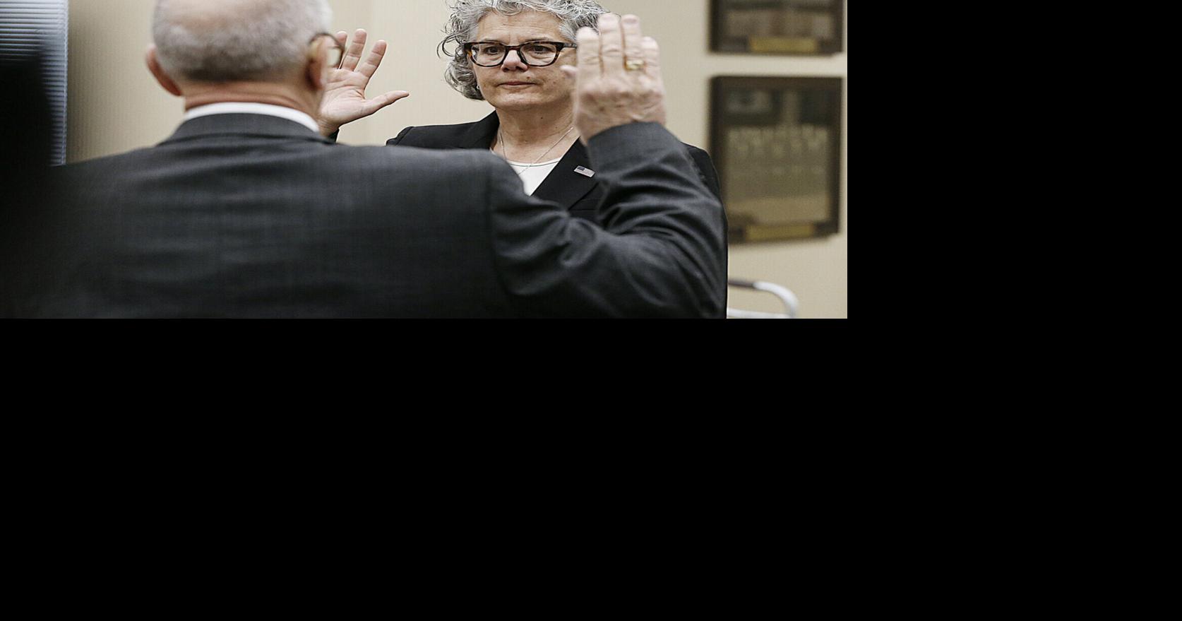 A 'relentlessly optimistic' Cathleen DeSimone sworn in as Attleboro ...