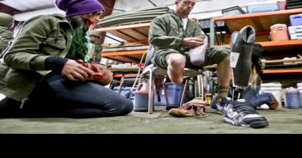Amputee veteran helps train troops for war | Stories | thesunchronicle.com