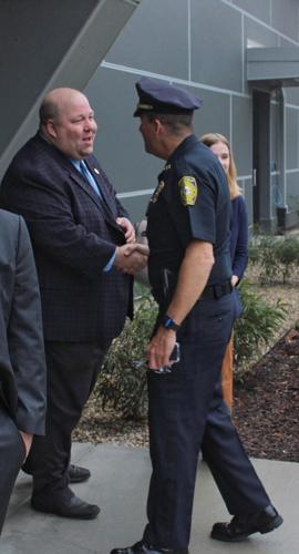 Gubernatorial candidate Maura Healey visits regional dispatch center in ...