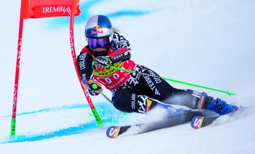 Julia Scheib of Austria uses strong final run to win giant slalom ...
