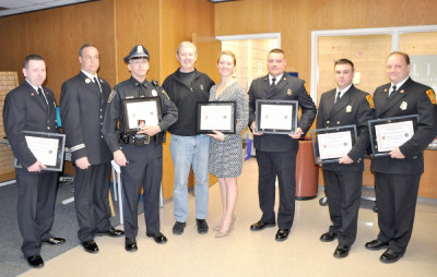 Foxboro thanks lifesavers | Local News | thesunchronicle.com