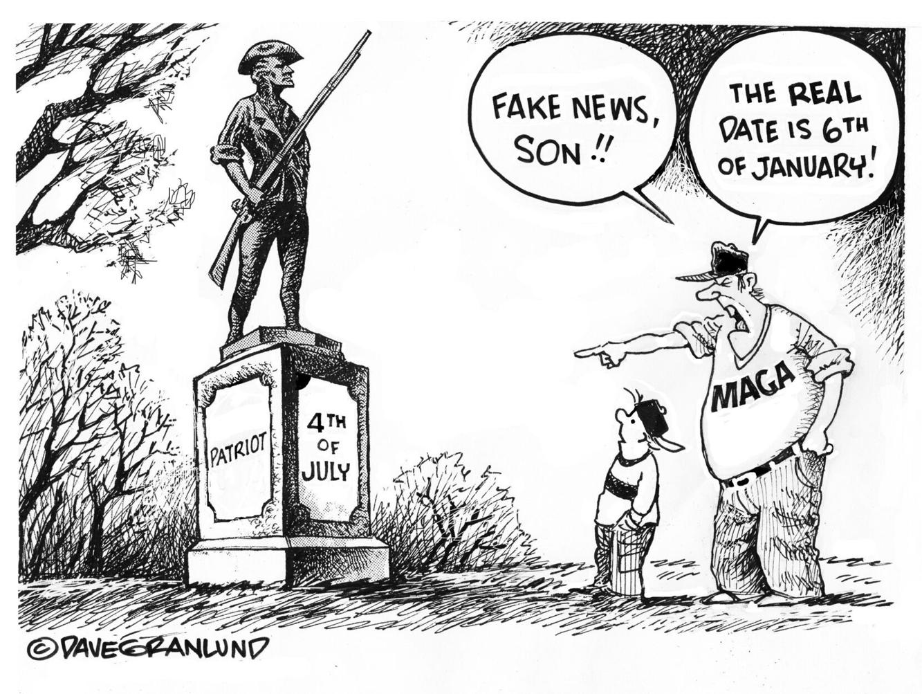 Editorial cartoon was distasteful and dividing | Letters To Editor ...