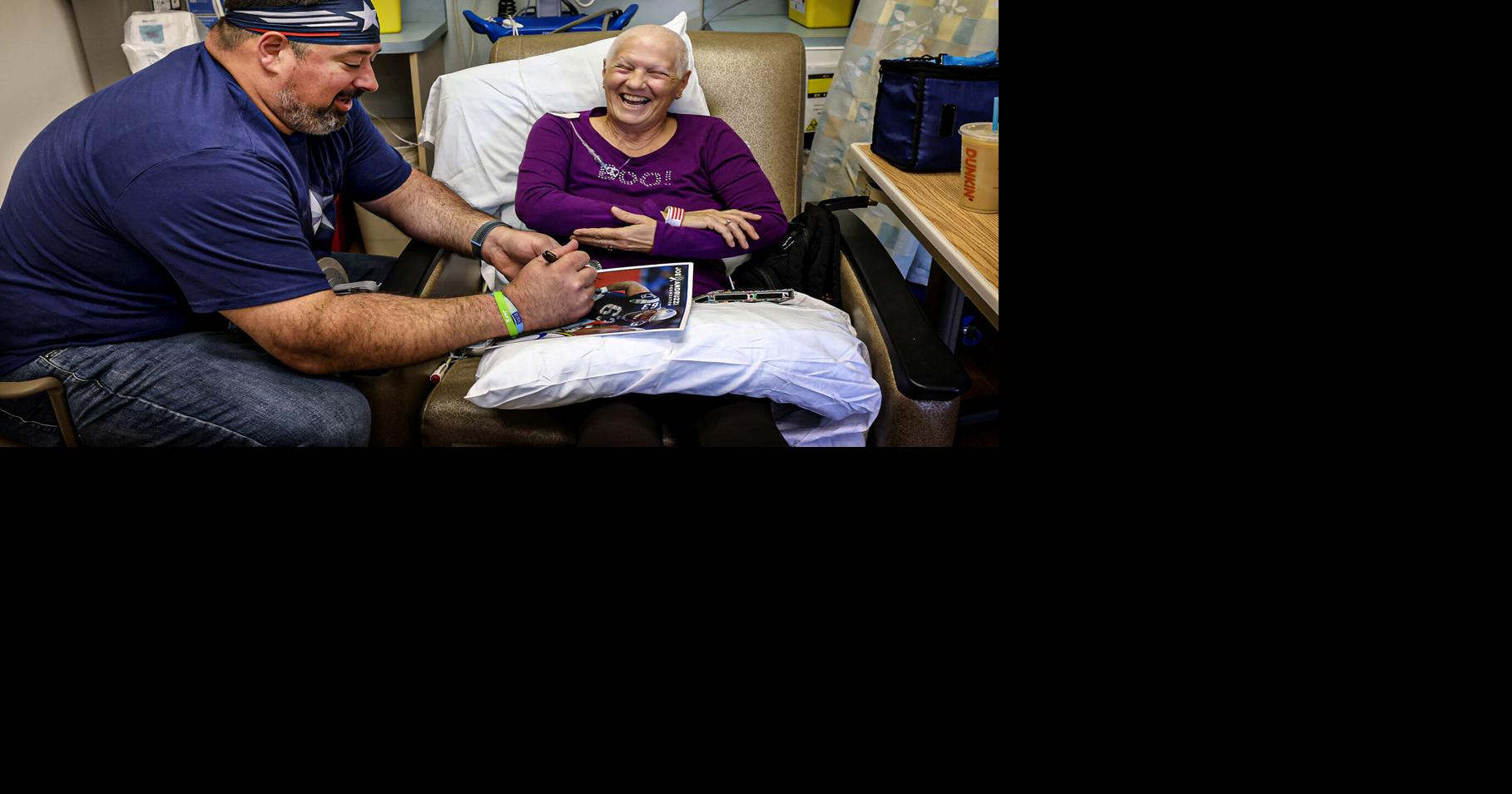 Joe Andruzzi visits Sturdy Hospital patients | Gallery ...