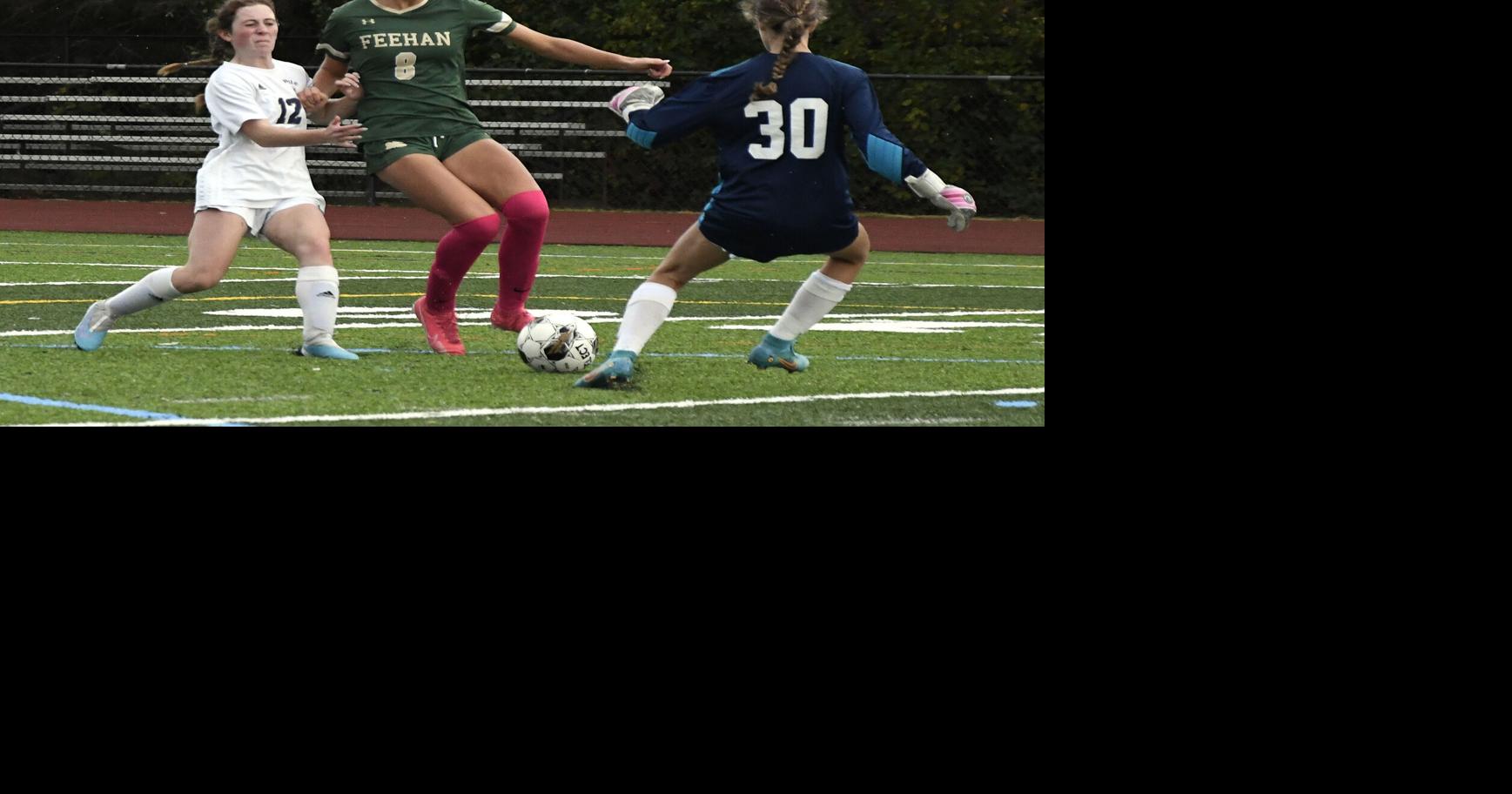 H.S. GIRLS SOCCER: Unbeaten Bishop Feehan stays on the march with rout ...