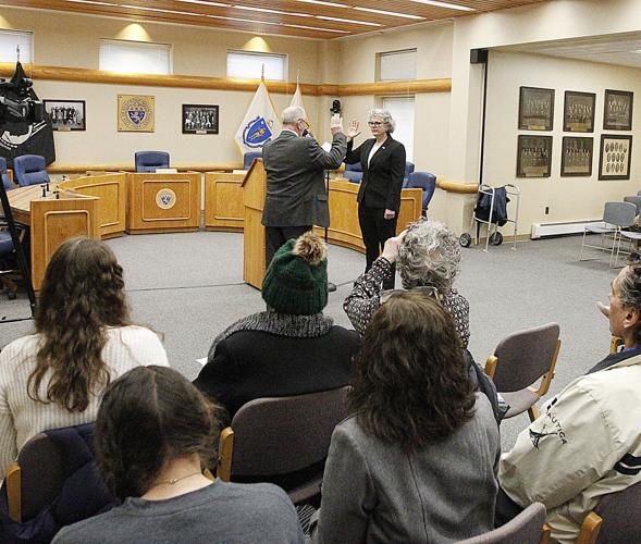 A 'relentlessly optimistic' Cathleen DeSimone sworn in as Attleboro ...