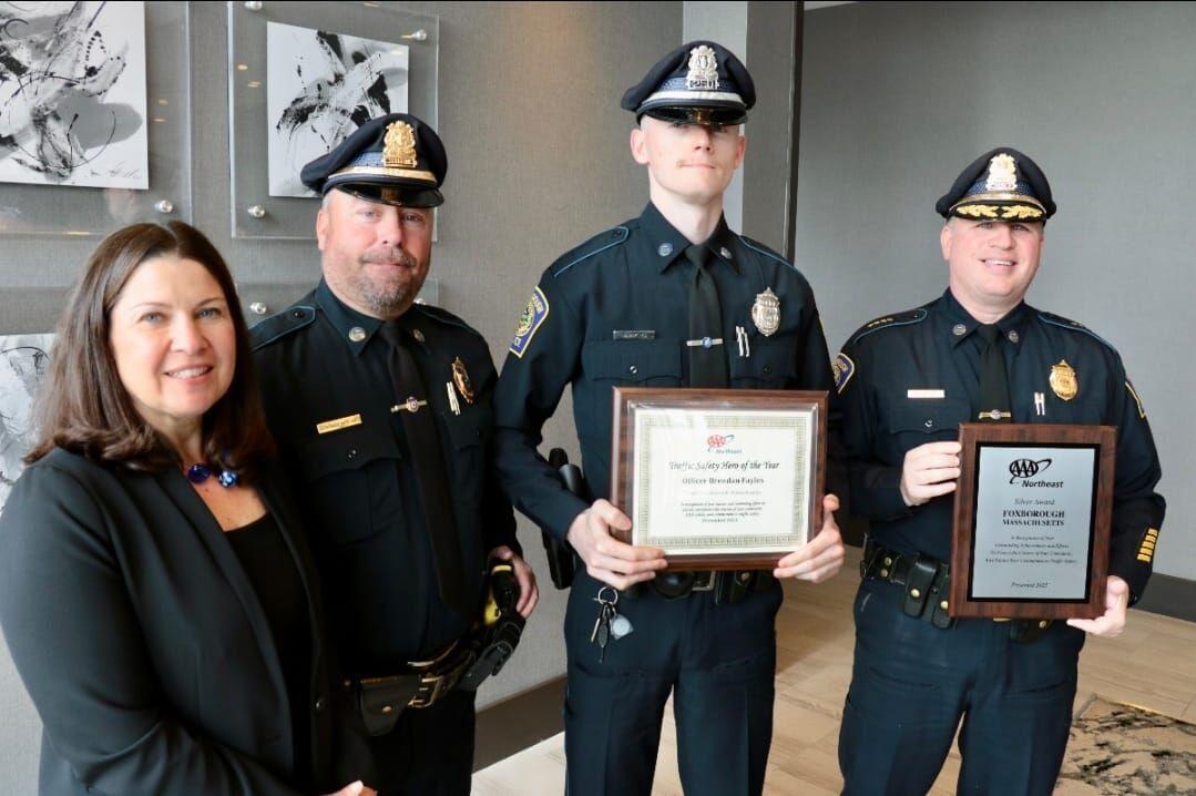 Foxboro cop named AAA Northeast's Traffic Officer of the Year | Local ...