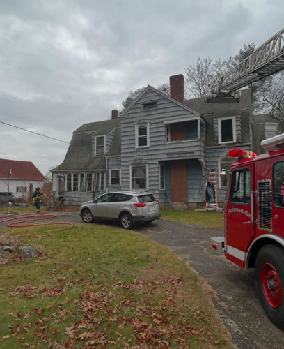 Three temporarily displaced after fire strikes home in Foxboro | Local ...