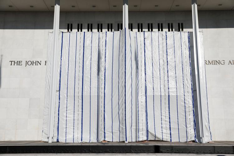 Trump's name is gone from the Kennedy Center's facade, according to a ...