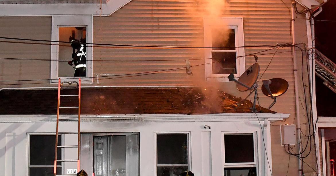 Two-alarm fire erupts in multi-family home in Foxboro ...