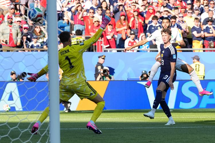 Ismael Saibari scores in second minute to lift Morocco over Scotland 1 ...