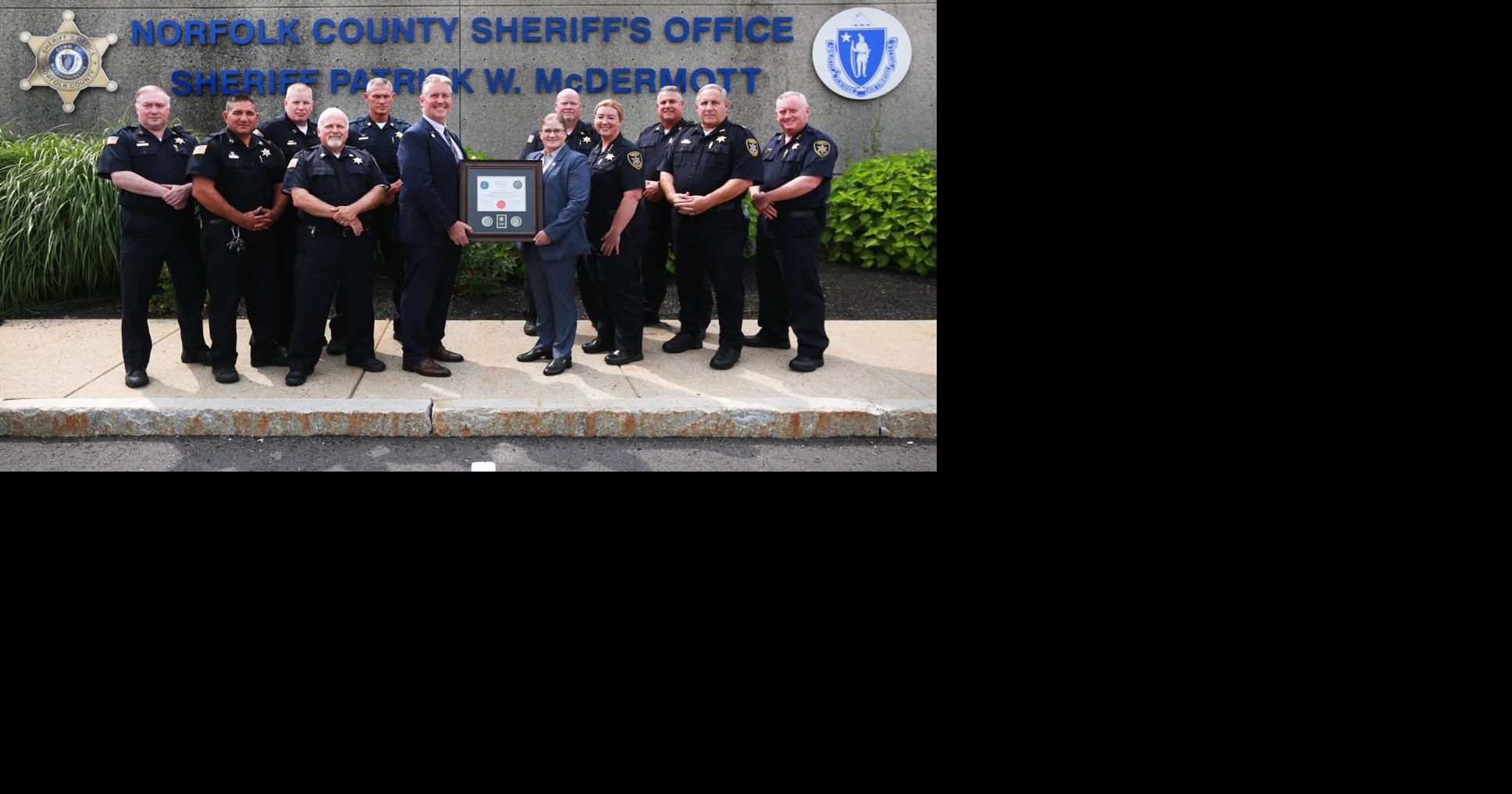 Along the Way: Norfolk County Sheriff's Office nationally recognized ...