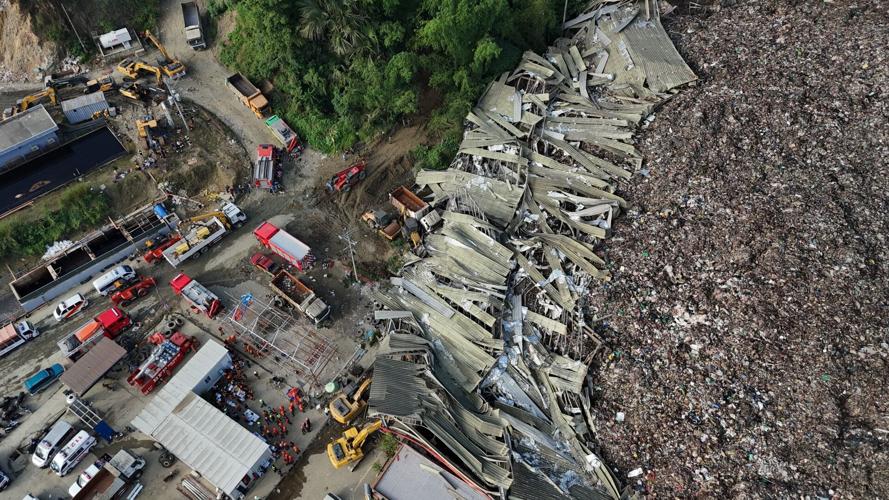 Landfill collapse kills 1 and leaves at least 27 missing, Philippine ...