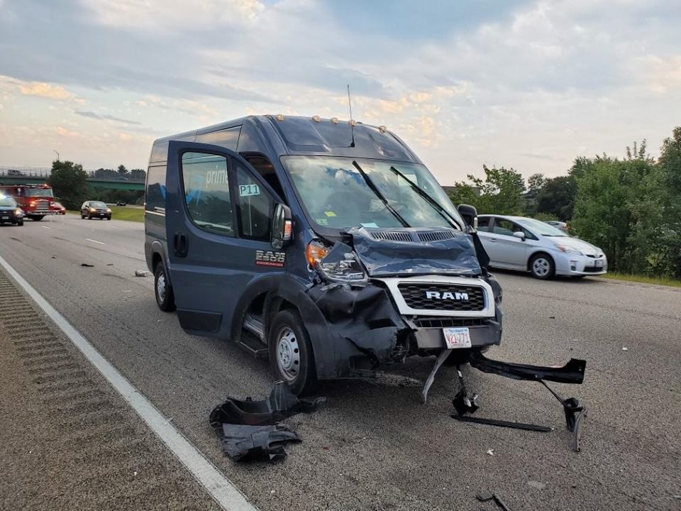 Four escape serious injuries in crash on I-495 in Mansfield | Local ...