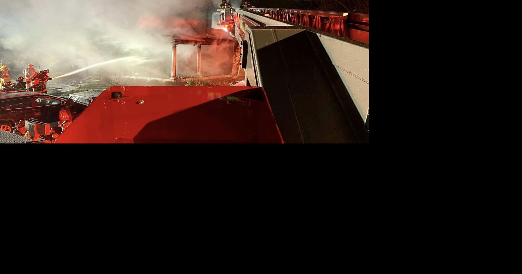 Norfolk, Plainville firefighters assist in battling two-alarm blaze in ...