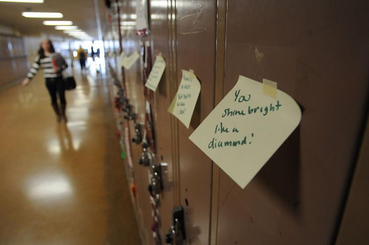 North Attleboro High School students find motivational messages on ...
