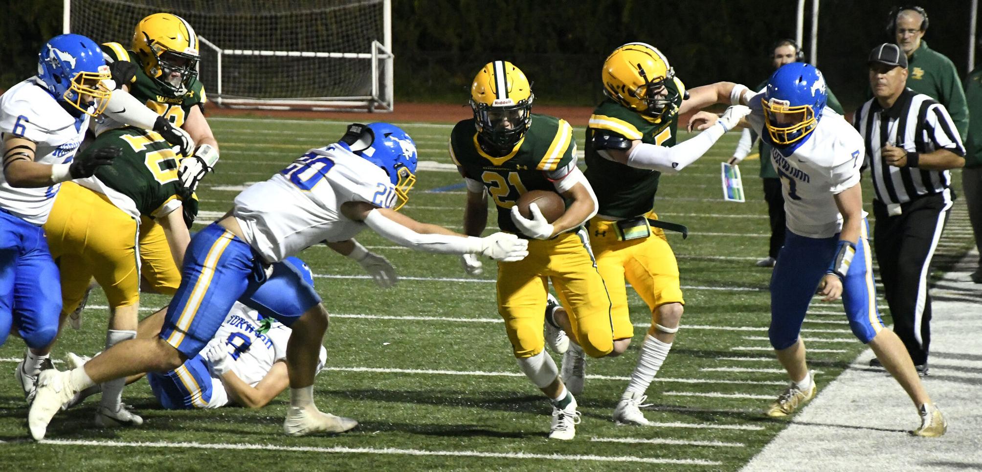 H.S. FOOTBALL: King Philip steps up, rolls past Norwood | Local Sports ...