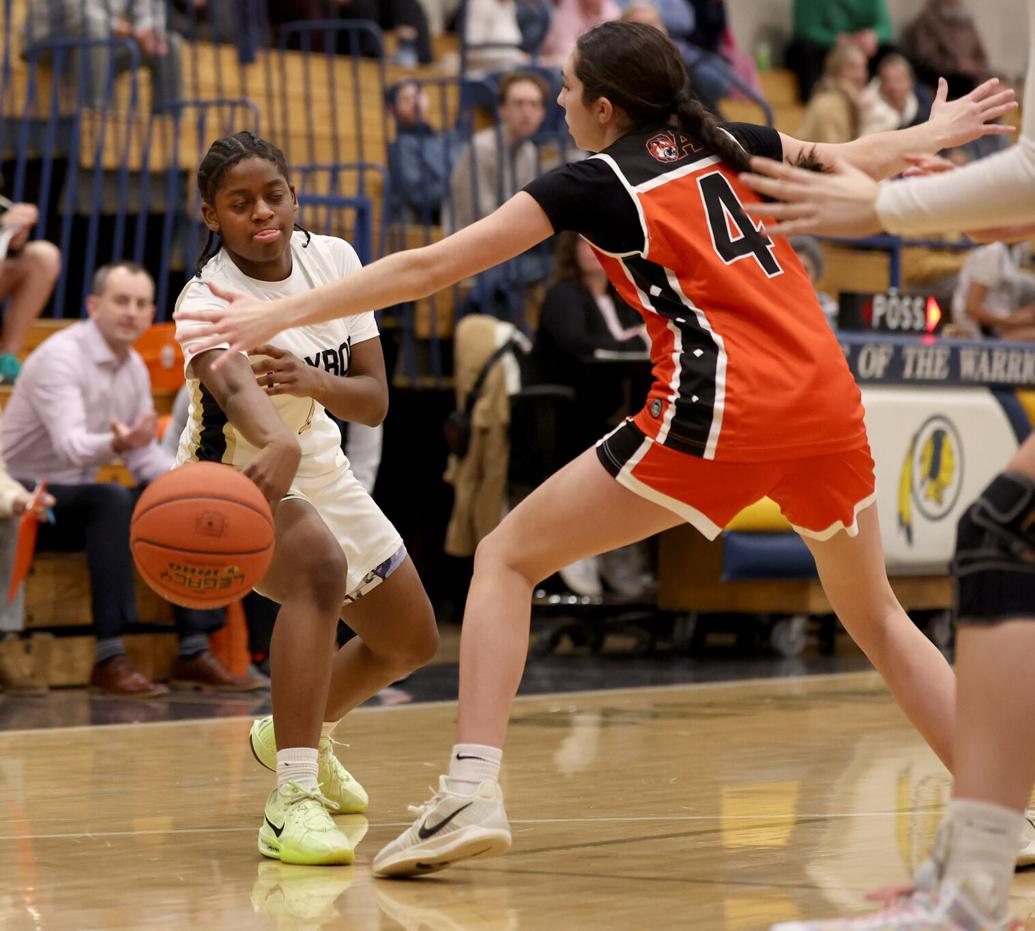 H.S. GIRLS BASKETBALL: Unbeaten Foxboro rallies past King Philip in ...