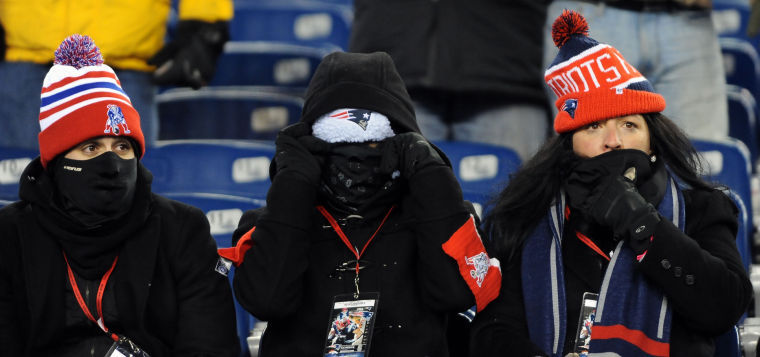 Despite cold, some Patriots fans remain faithful | Patriots ...