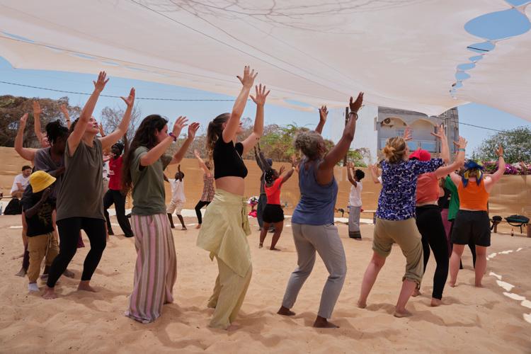 A sun-baked Senegal village erupts in color for one of Africa’s biggest ...