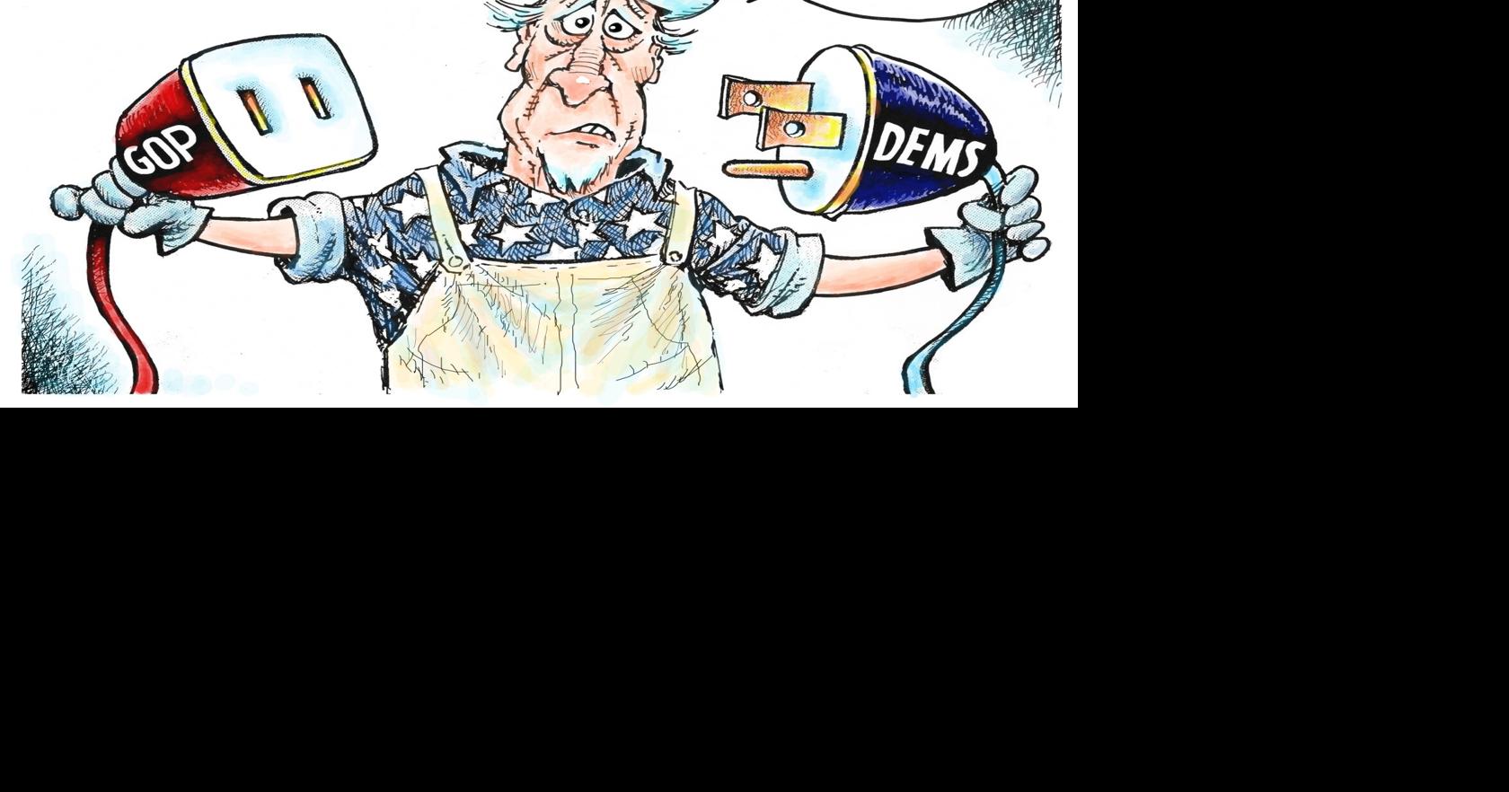 Color edit toon noncompatible congress | Cartoons | thesunchronicle.com