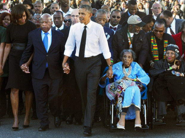 Amelia Boynton Robinson, civil rights activist who led Bloody Sunday ...