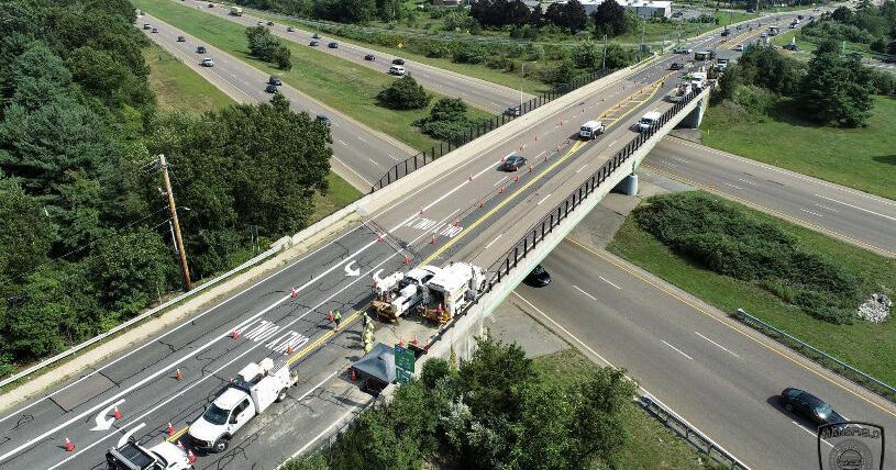 Gas line repairs cut busy Mansfield bridge to two lanes | Local News ...