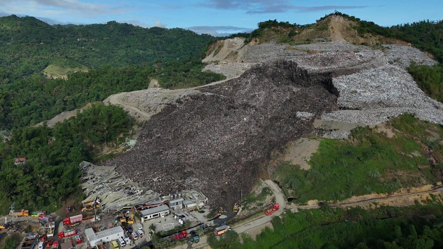 Landfill collapse kills 1 and leaves at least 27 missing, Philippine ...