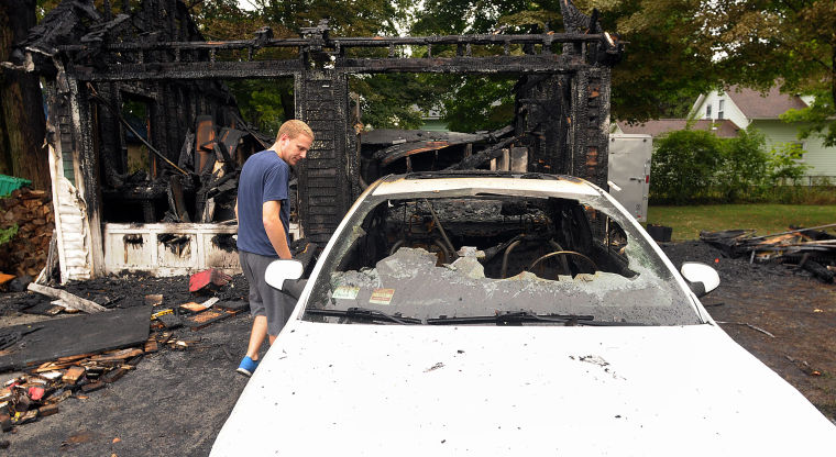Fire guts city garage | Local News | thesunchronicle.com