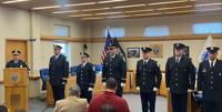 Six Attleboro police officers promoted during ceremony at city hall ...