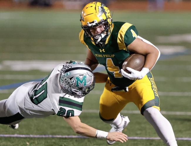 H.S. FOOTBALL: King Philip muscles its way past Mansfield, into Div. 3 ...