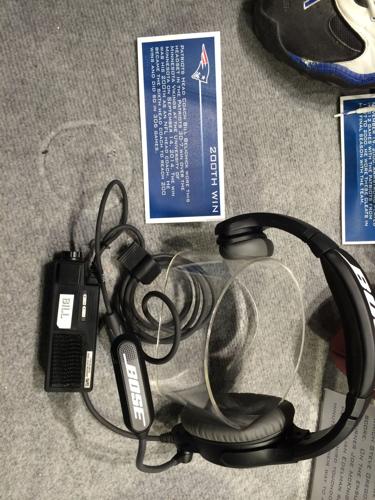 Bill Belichick's headset, Tom Brady's football at Patriots’ Hall of ...
