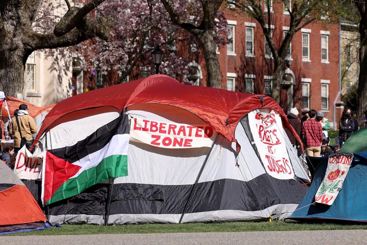 Gaza solidarity encampment at Brown | Gallery | thesunchronicle.com