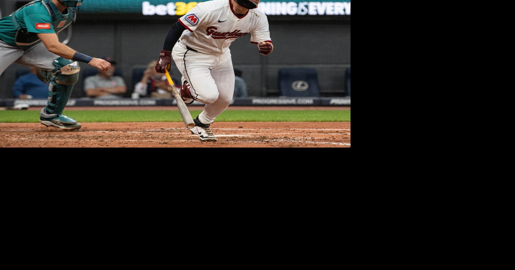 Guardians rookie OF Ingle loses track of outs, tosses ball into the ...
