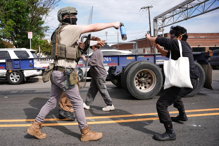 6 protesters arrested after clash with ICE officers outside a New ...